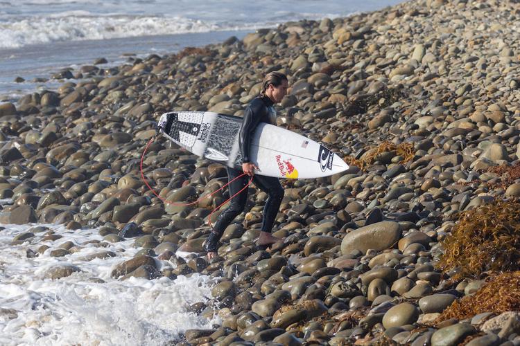 GOLDEN TOUCH | 19-year-old Dimitri Poulos looks set to barrel into the ...