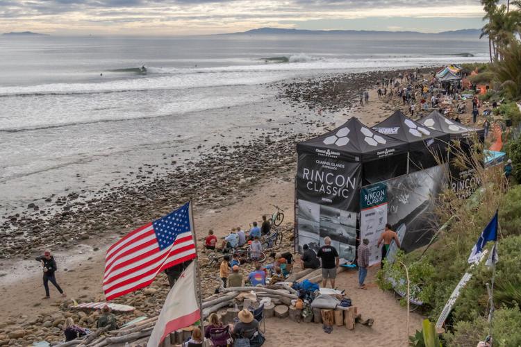 CATCHING A BREAK | Despite wind, weather and a tsunami warning, the ...