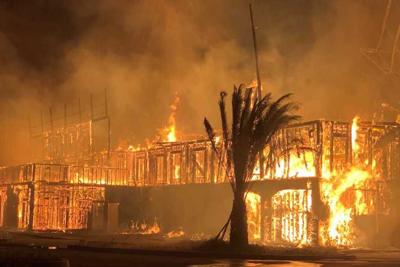 largest building fire