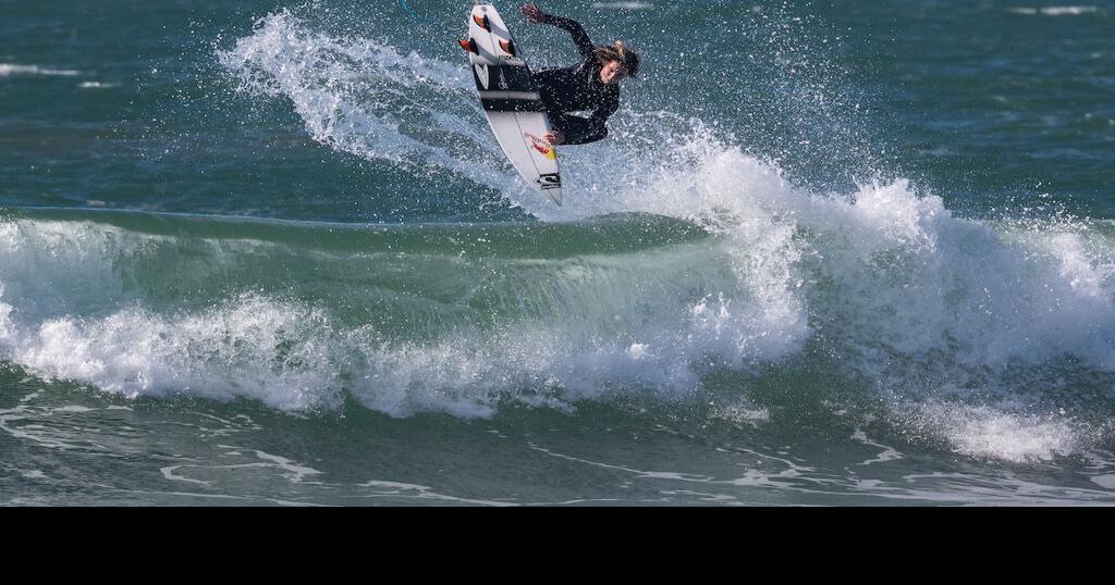 GOLDEN TOUCH | 19-year-old Dimitri Poulos looks set to barrel into the ...