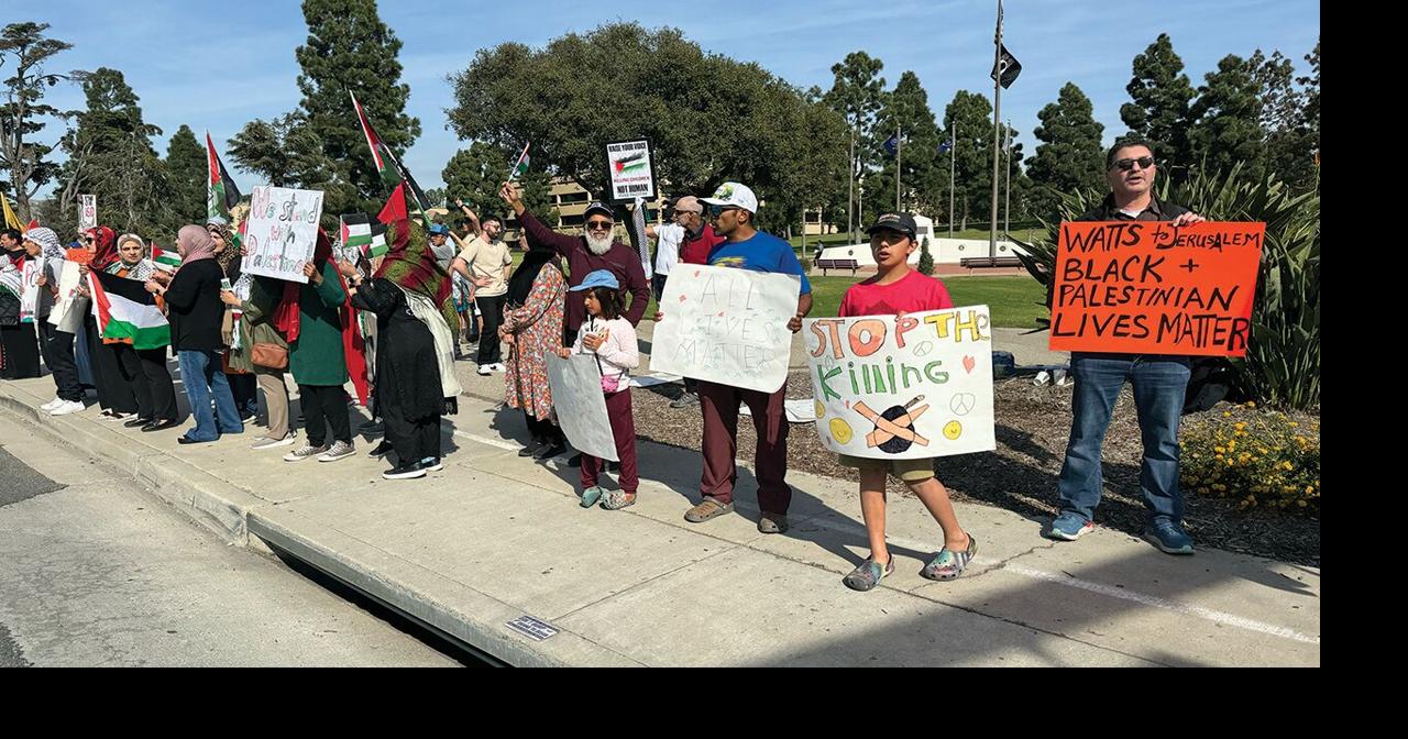 Protests over Israel-Hamas war in Ventura County: Jewish man dies from ...