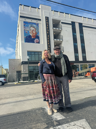 Mosaic honors Carmen Ramirez: Apartment art depicts the late Oxnard ...