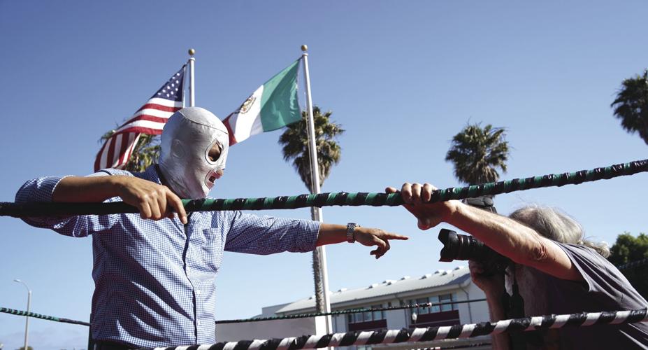 Fighting the good fight: Lucha Libre Siempre opening reception at the ...