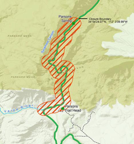 Sycamore Creek flashflood risk closes Parsons Trailhead | News ...