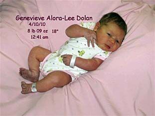 New Arrival: Genevieve Alora-Lee Dolan | Celebrate | verdenews.com