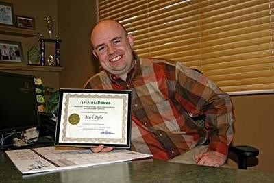 Mark Tufte recognized by Arizona Saves | News | verdenews.com