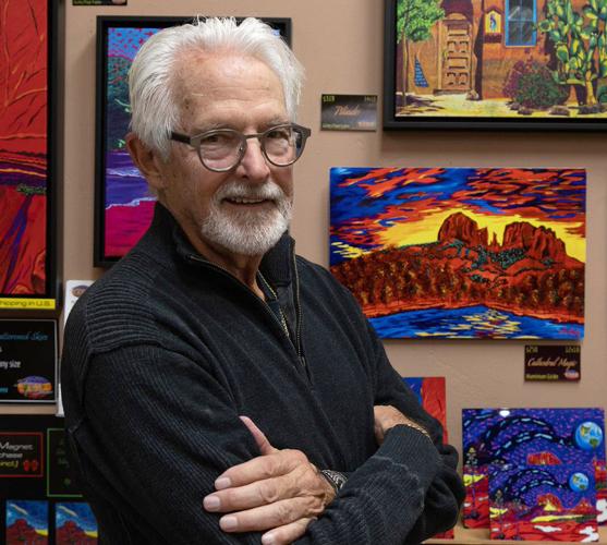 Mystical landscape painter Clark Sheppard featured at Village Gallery ...