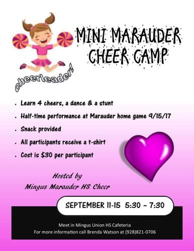 Mingus cheer hosts camp for kids | Sports | verdenews.com