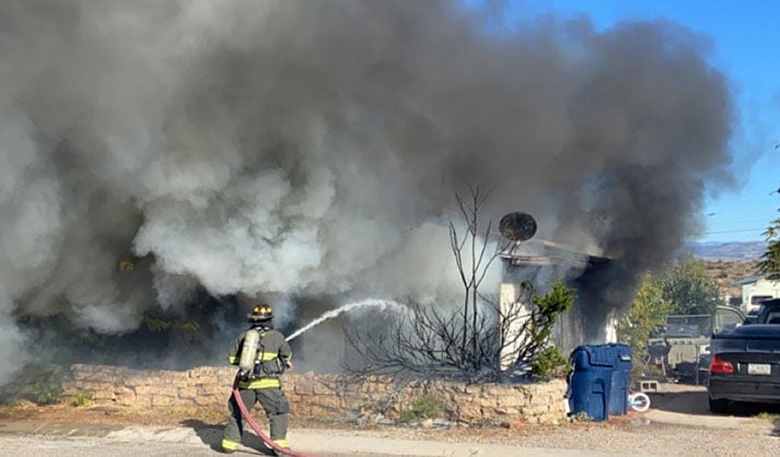 Fire guts home in Clarkdale; family safe | News | verdenews.com