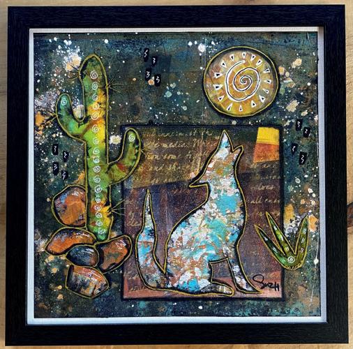 Mixed Media and Collage Artist Suzanne Hamilton Featured at Village ...