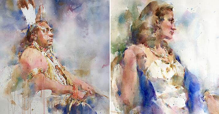 Annette Smith offers watercolor demonstration | Kudos | verdenews.com
