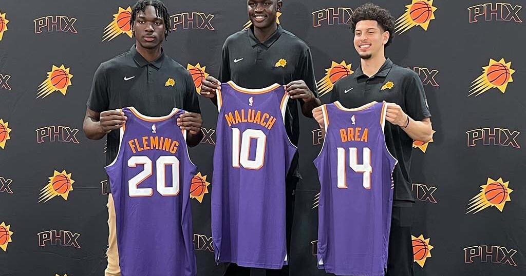 Suns rookies share the meaning behind their new jersey numbers | Sports ...