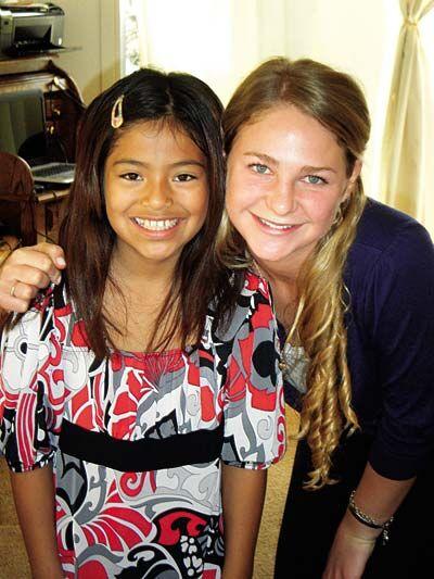 Meet Big Sister Morgan and Little Sister Kamila. | Features | verdenews.com