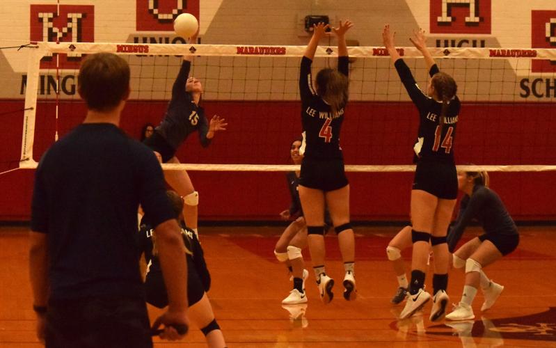 Mingus Union volleyball Lee Williams 100119 | Photo Galleries ...