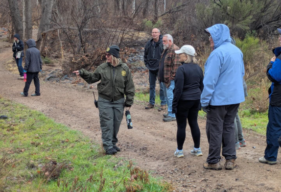 Hikers start the new year with free state park guided walk | News ...