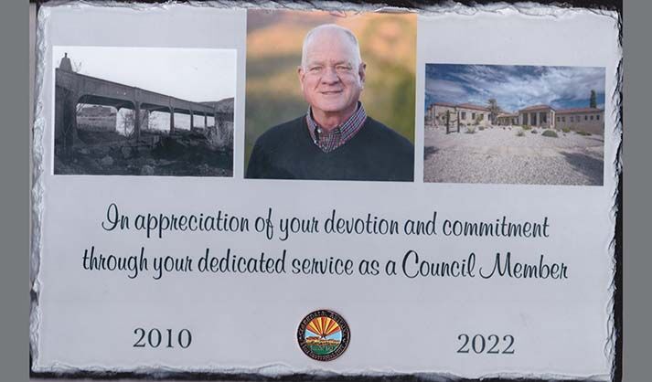 Clarkdale celebrates Regner’s years of service | Features | verdenews.com