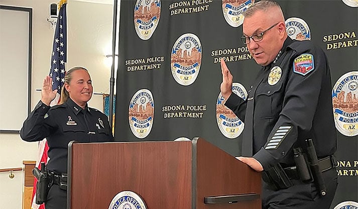 Stephanie Foley promoted to Sedona police chief | News | verdenews.com