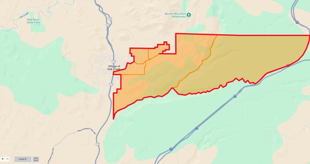 UPDATE: Firefighters respond to wildfire southeast of Sedona; VOC ...