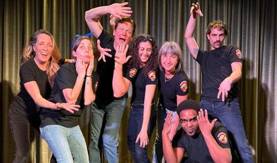 Unauthorized Comedy performs for National Humor Month on April 18 at the Mary D. Fisher Theatre ...