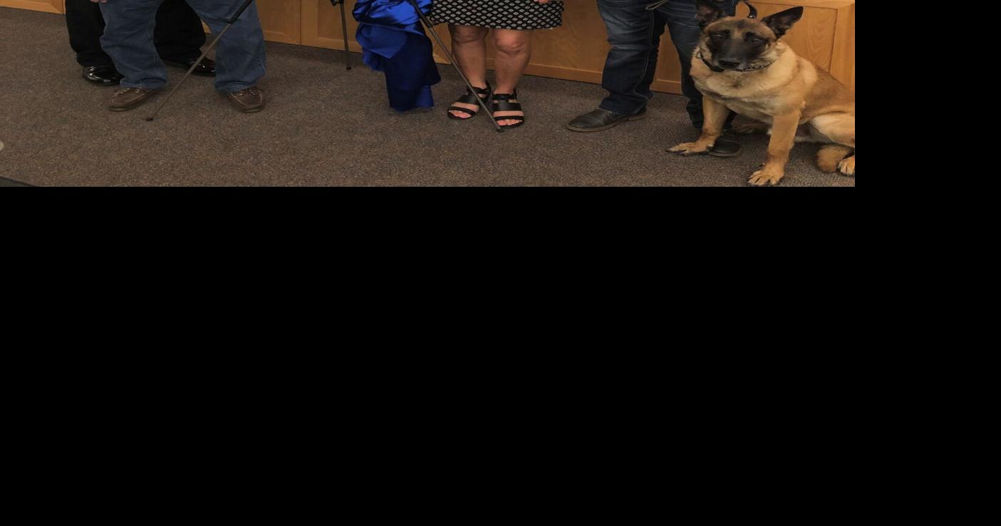 July’s ‘Moment of Art’ features local artist, police K-9 Max | Kudos ...