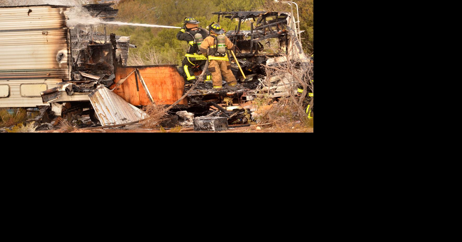 Man evacuates RV fire in Rimrock | News | verdenews.com