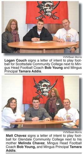 Matt Chavez and Logan Couch sign to play football for rival schools ...