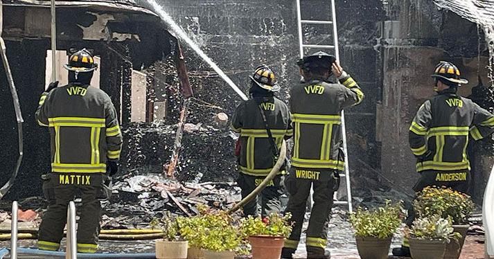 Firefighters douse fire on Kerley Lane | News | verdenews.com