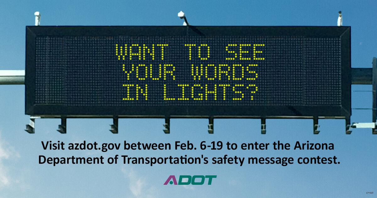 Your turn to write clever highway safety messages | News | verdenews.com