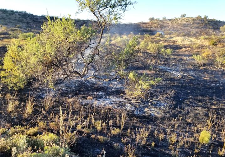 Eight acres charred in first Verde Valley wildland blaze of fire season ...
