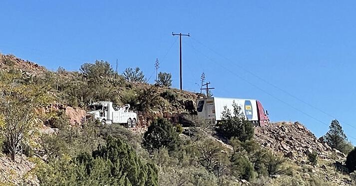 Tractor-Trailer Stuck on Perkinsville Road | News | verdenews.com