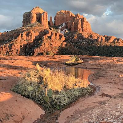 Tourist caught allegedly defacing Cathedral Rock, Forest Service ...