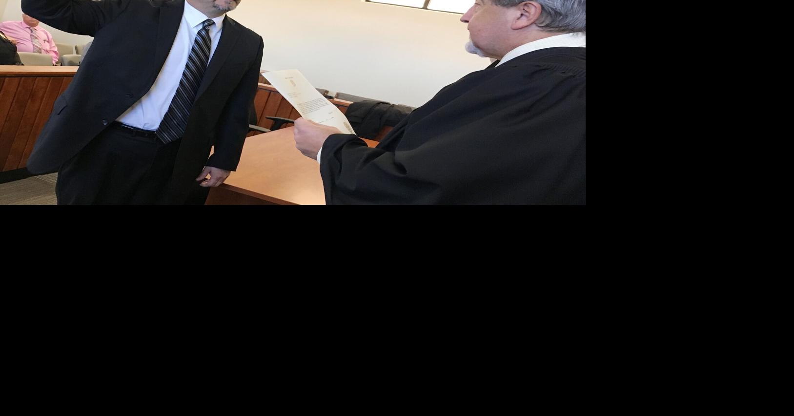 New marshal in town: Corey Rowley officially becomes new marshal in ...