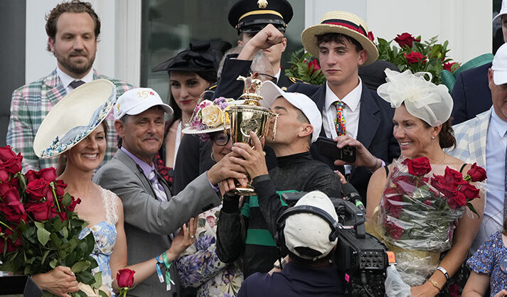 Mystik Dan wins 150th Kentucky Derby by a nose in the closest 3-horse ...