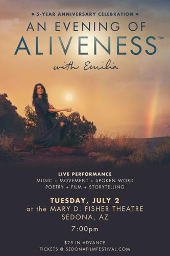 An Evening of Aliveness with Emilia comes to the Mary D. Fisher Theatre ...