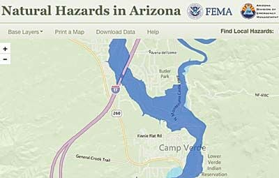 Interactive state hazard map launched to help Arizonans prepare | News ...