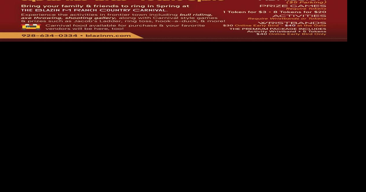 The Blazin' M Ranch Announces First-Ever Country Carnival on April 1-2 ...