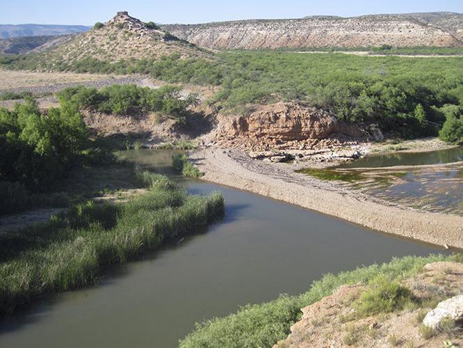 Verde River Reflections: How wells and irrigation ditches affect the ...