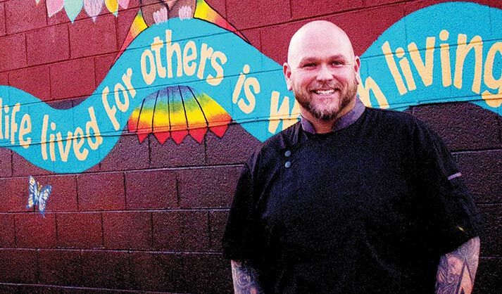 UNSUNG HERO: Chef Chris Dobrowolski serves up thousands of meals for ...