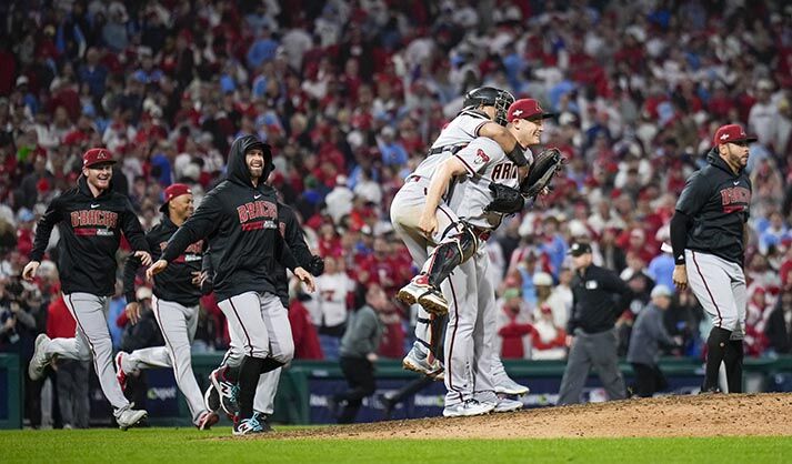 Diamondbacks stun Phillies 4-2 to reach first World Series in 22 years ...