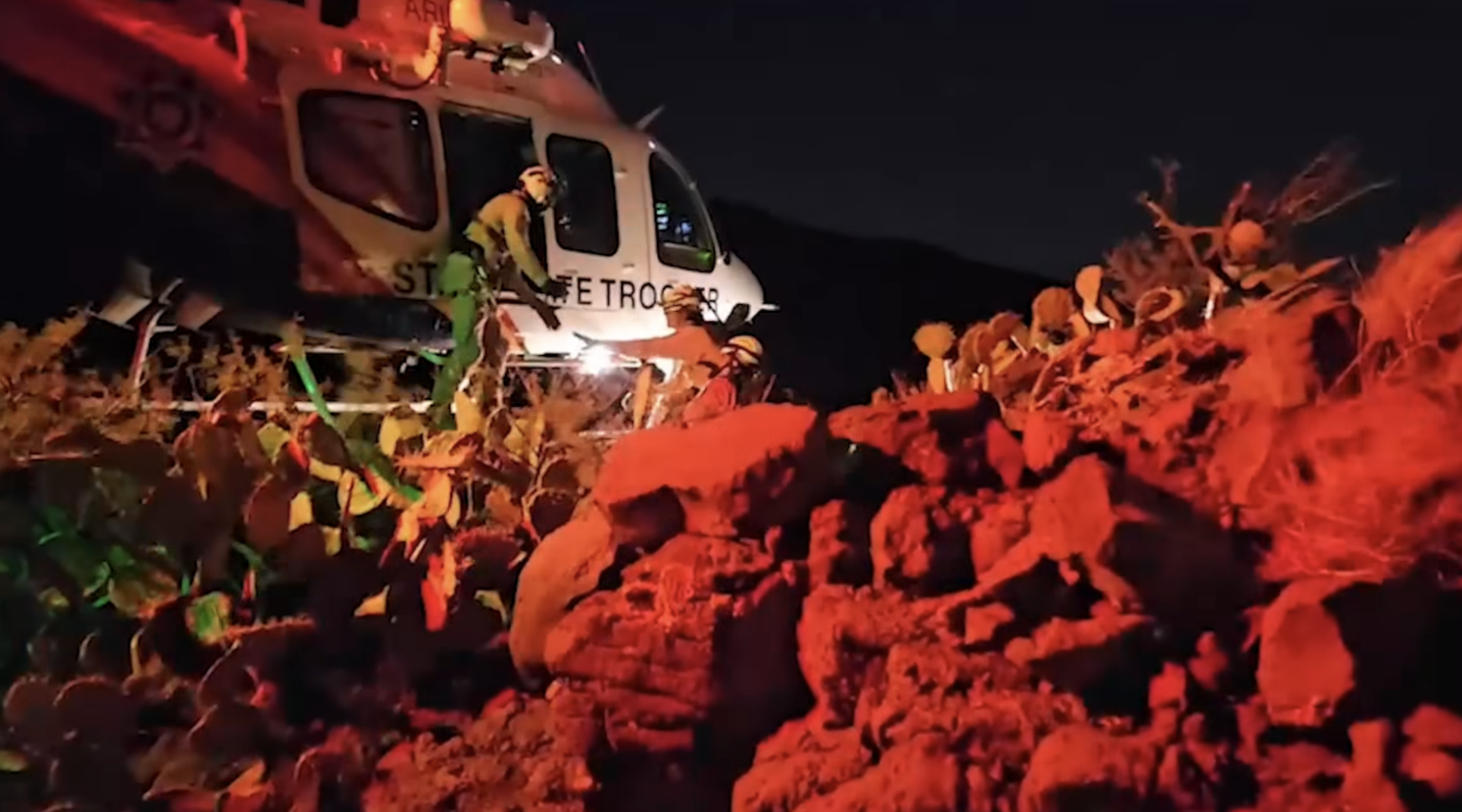 Stranded hiker saved from 600 feet above canyon in Camp Verde | News ...