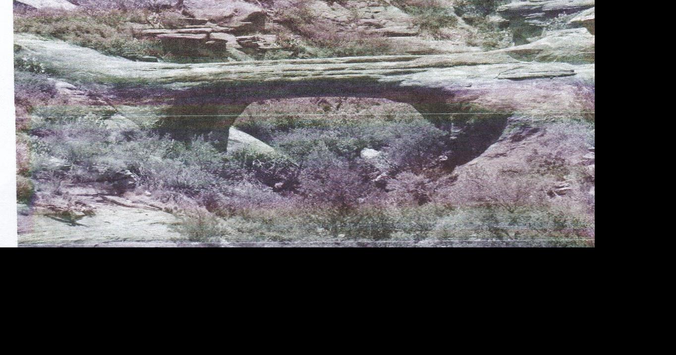 Verde Heritage: Vultee Arch in Sterling Canyon, 1938 | Features ...