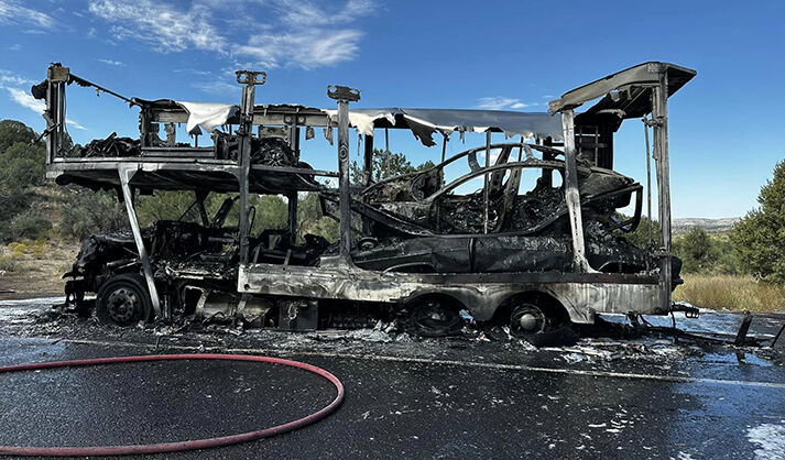 Car Hauler on Fire | News | verdenews.com