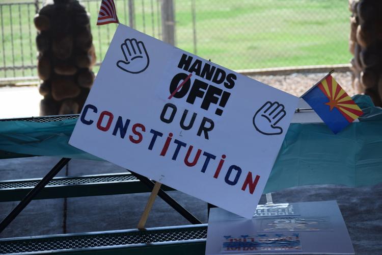 Camp Verde Indivisible comes out of hiding to march for democracy ...