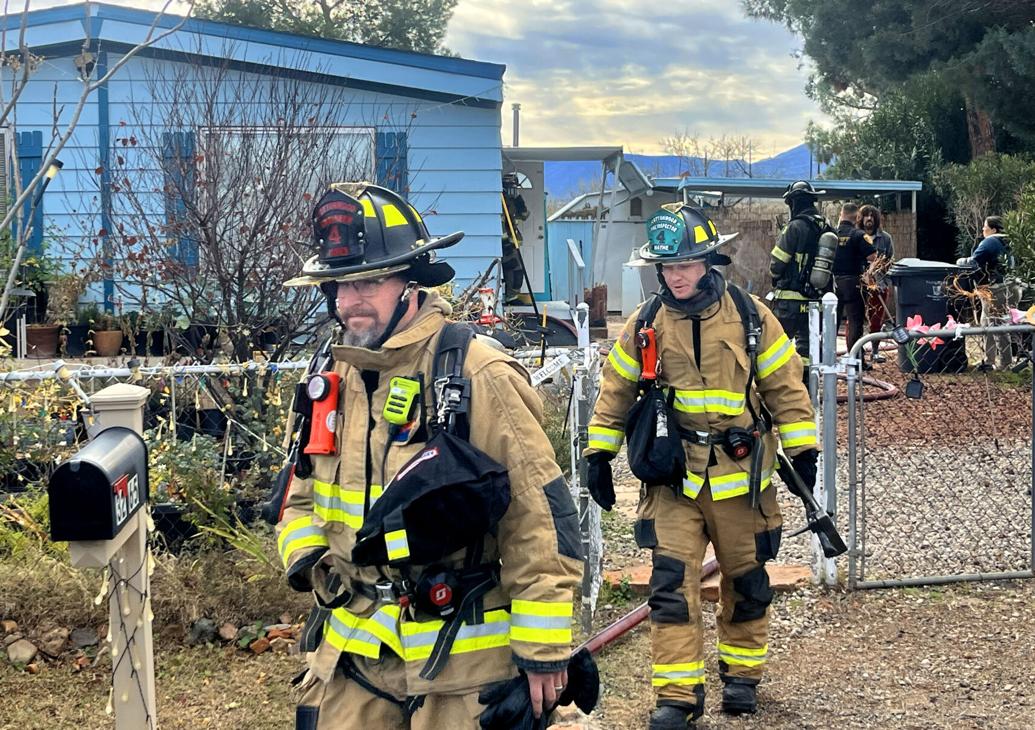 Firefighters quickly put out home fire in Cottonwood | News | verdenews.com