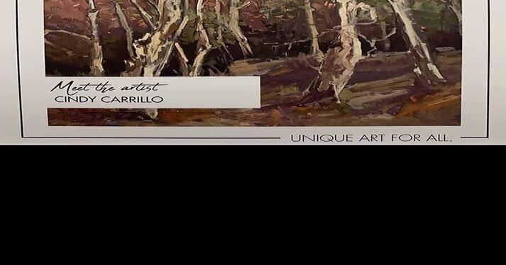 Local plein aire painter Cindy Carrillo hosted for artist signing ...