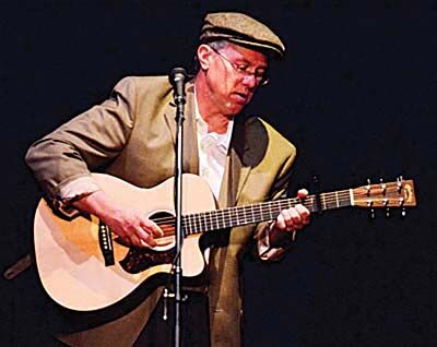 Folk singer-songwriter Dan Engler onstage in Cornville | Music ...