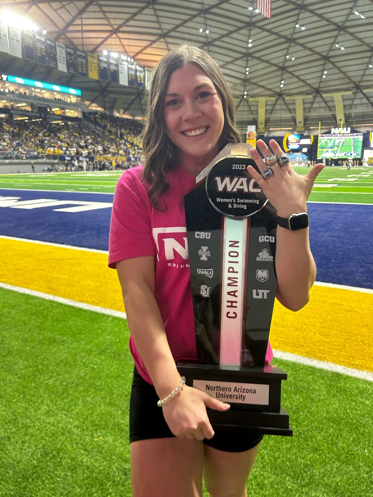 Immersed in life struggles, Emma Warner manages to stay afloat ...