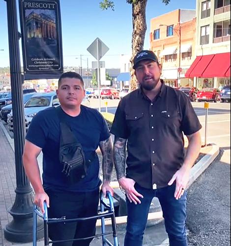 Rep. Crane supports injured Tribal police officer | Camp Verde Bugle ...