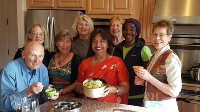 Internationally known chef, Alamelu Vairavan, holds class at Dunnery ...