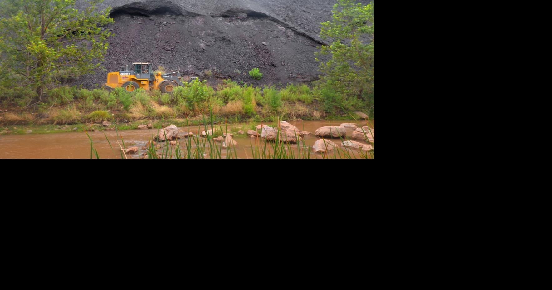 Clarkdale slag pile slides a 2nd time; YCSO says road cleared | News ...